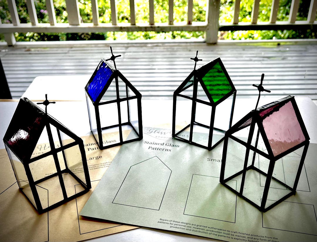 Church House 3D Stained Glass * Digital Download: Hobby License ...