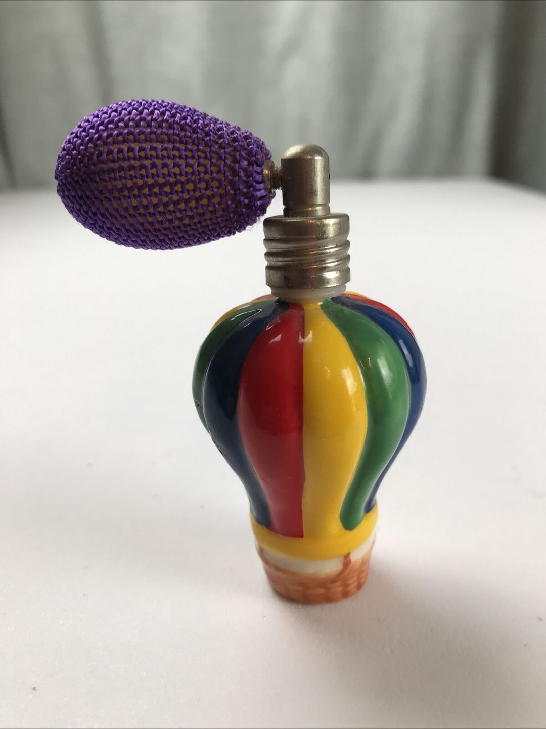 VINTAGE Hot Air Balloon PERFUME BOTTLE. Never Used. Rare. in Excellent ...