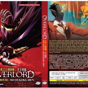 DVD Overlorded the Movie: the Sacred Kingdom English Dubbed All Region ...