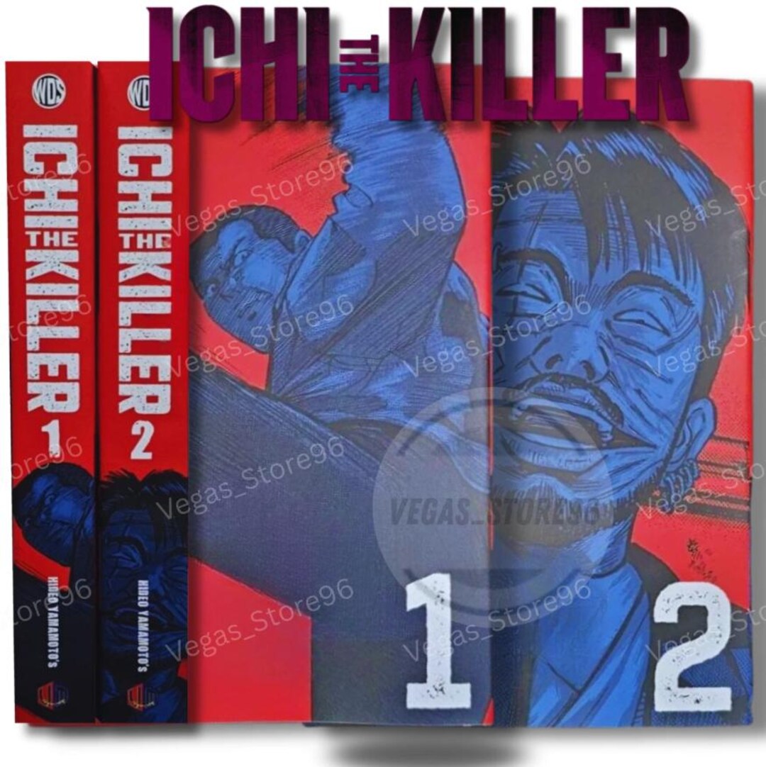Ichi the Killer Manga Omnibus Vol 1-2 Full Set English Comic by Hideo ...