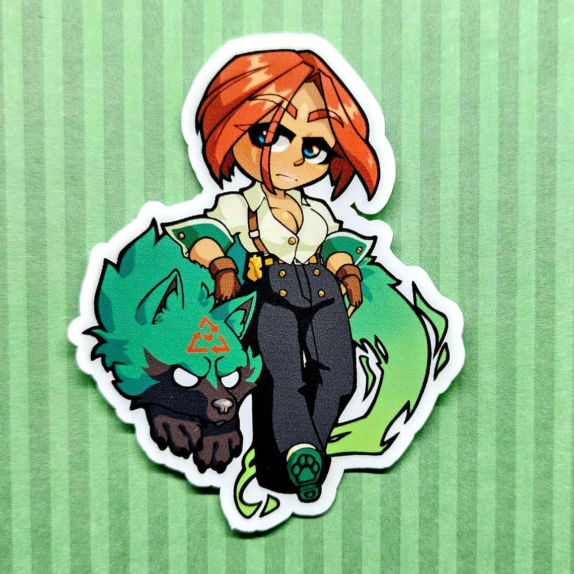 Chibi Giovanna and Rei Guilty Gear Strive Waterproof Sticker - Etsy