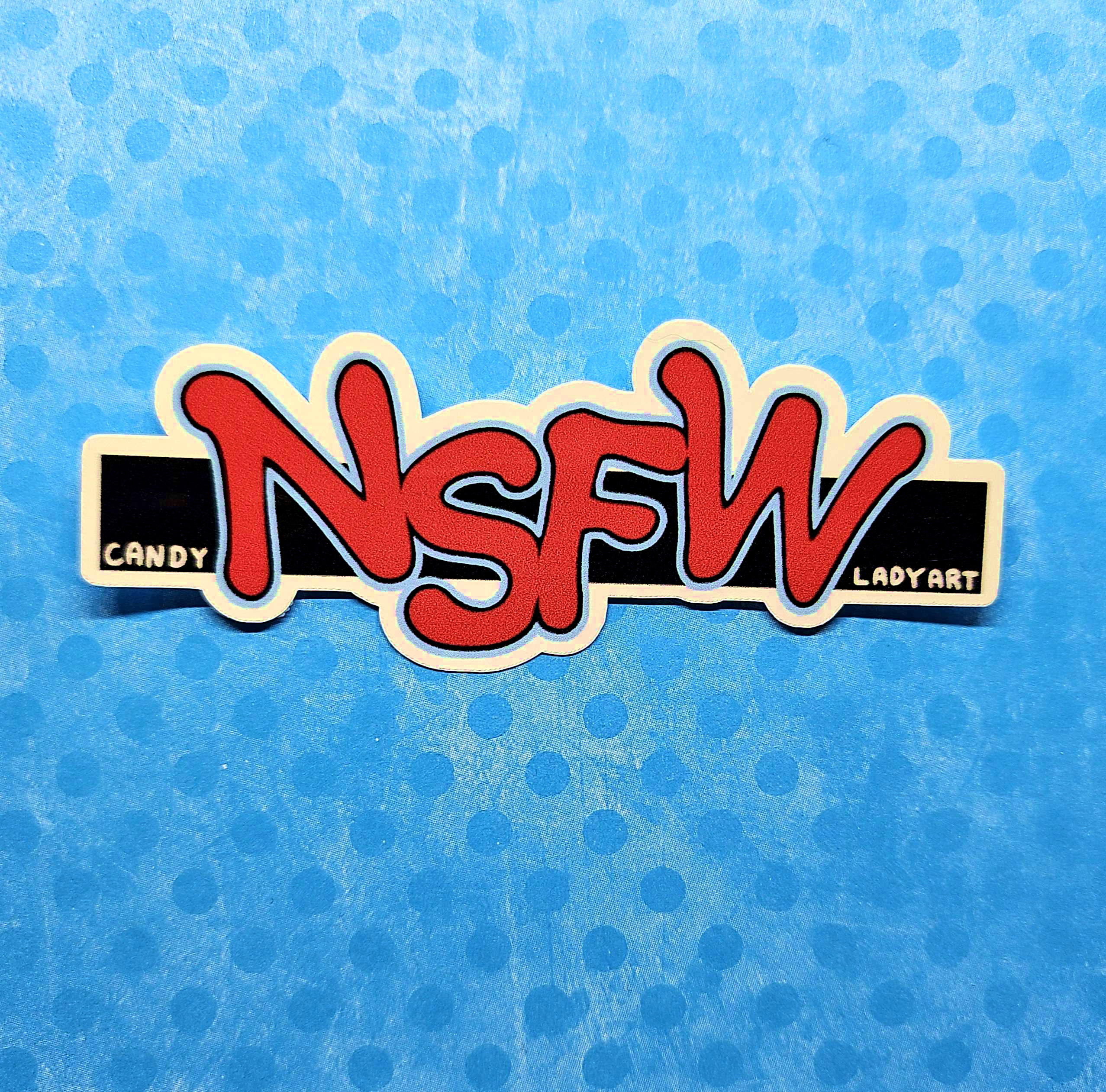 NSFW Censor Bar Waterproof Vinyl Sticker - Etsy