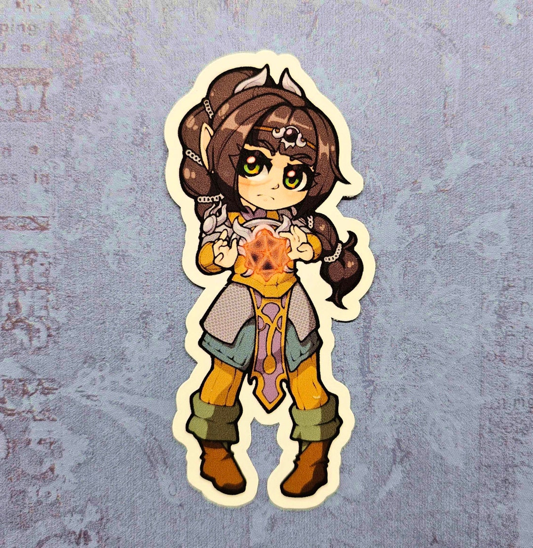 Chibi Shadowheart Waterproof Sticker - Etsy