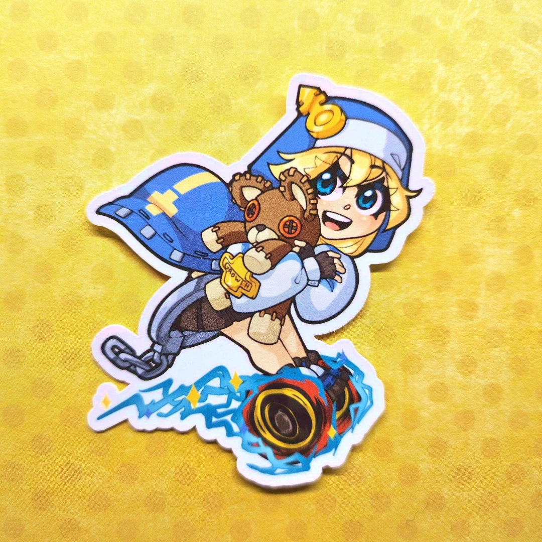 Chibi Bridget Guilty Gear Strive Waterproof Sticker - Etsy