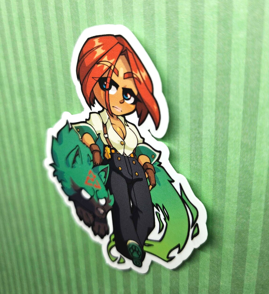 Chibi Giovanna and Rei Guilty Gear Strive Waterproof Sticker - Etsy