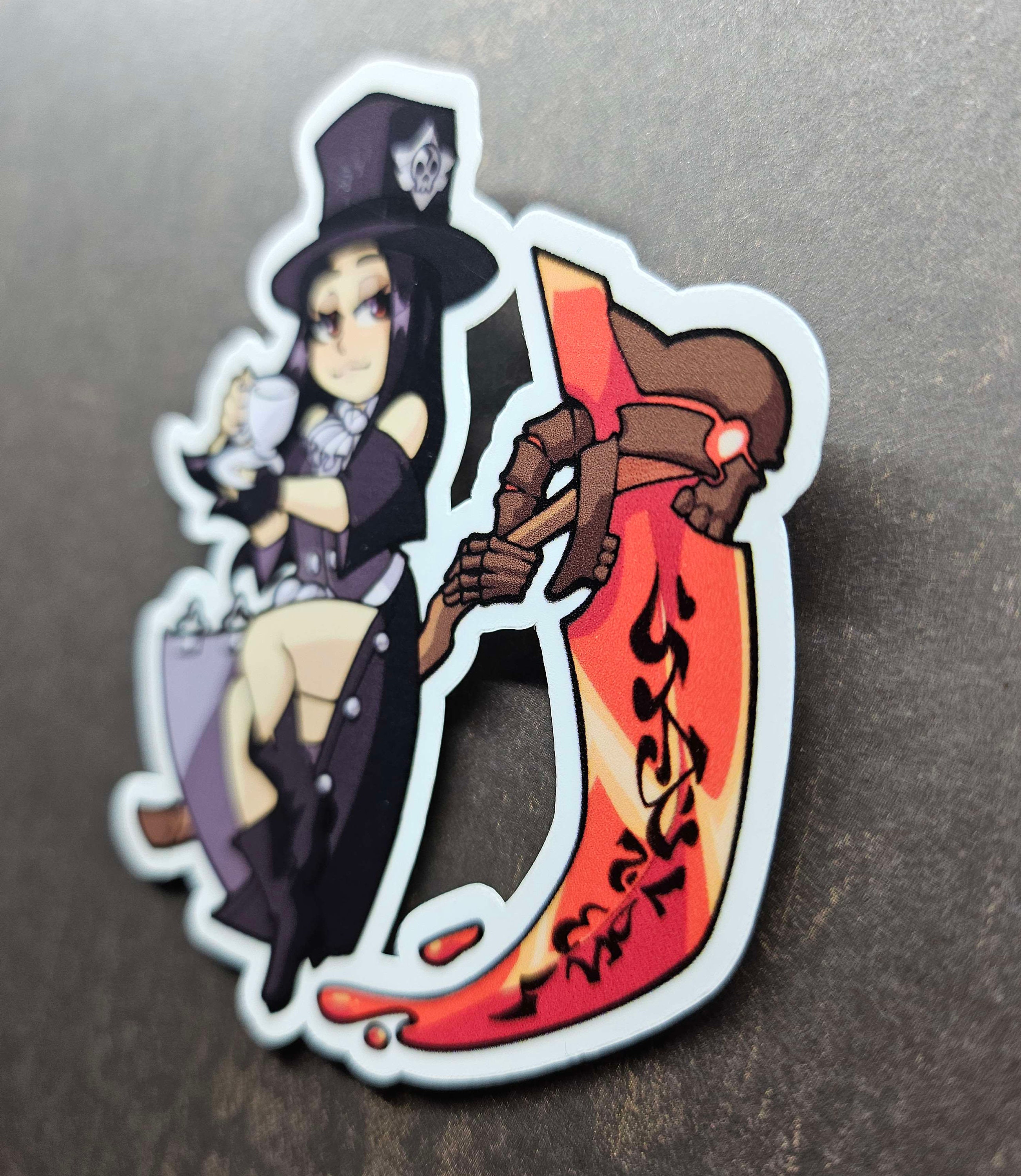 Chibi Testament Guilty Gear Strive Waterproof Sticker - Etsy