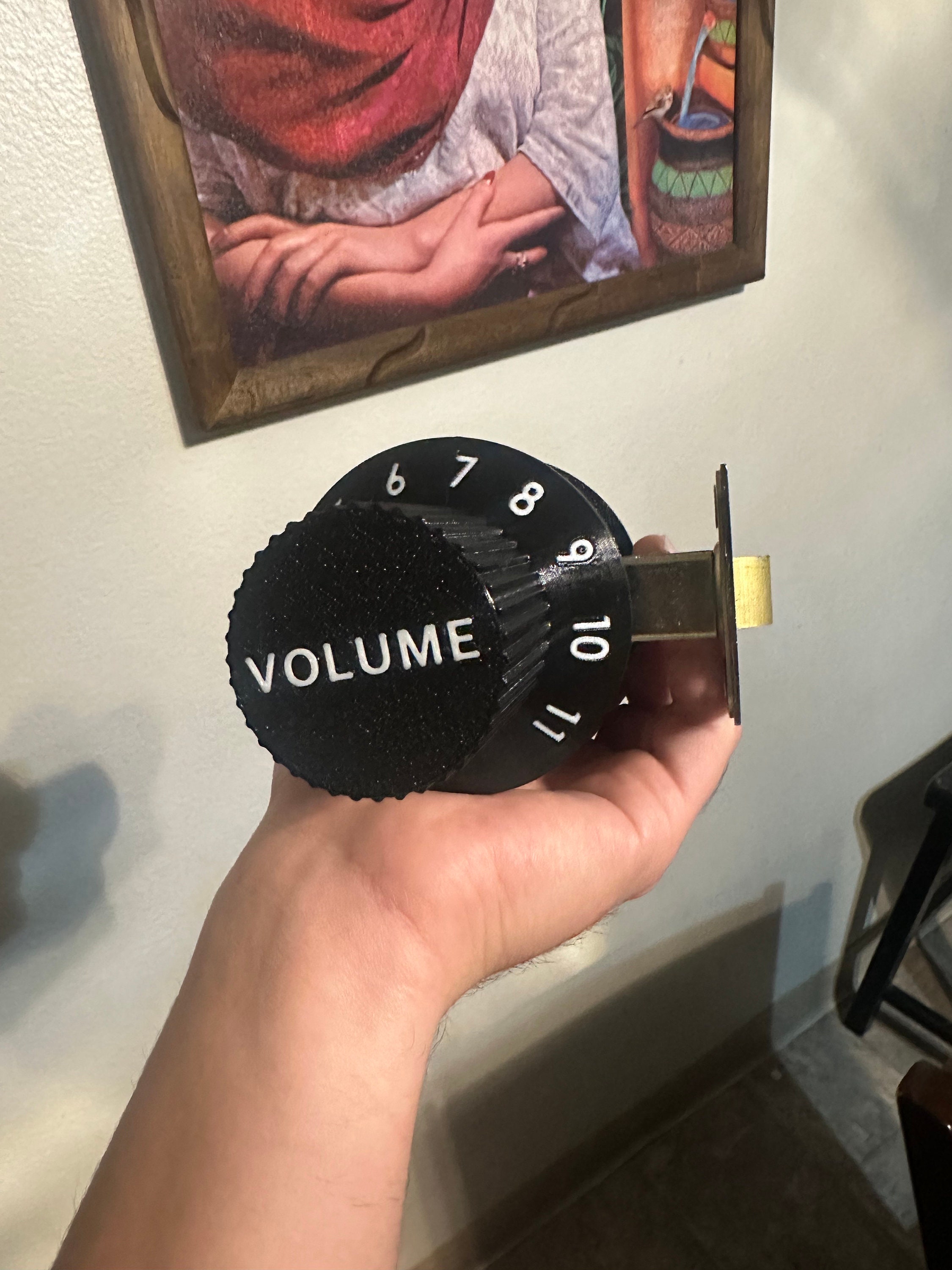 Guitar Volume Door Knob Set (these Go to 11) Unique Gift for Guitarists ...