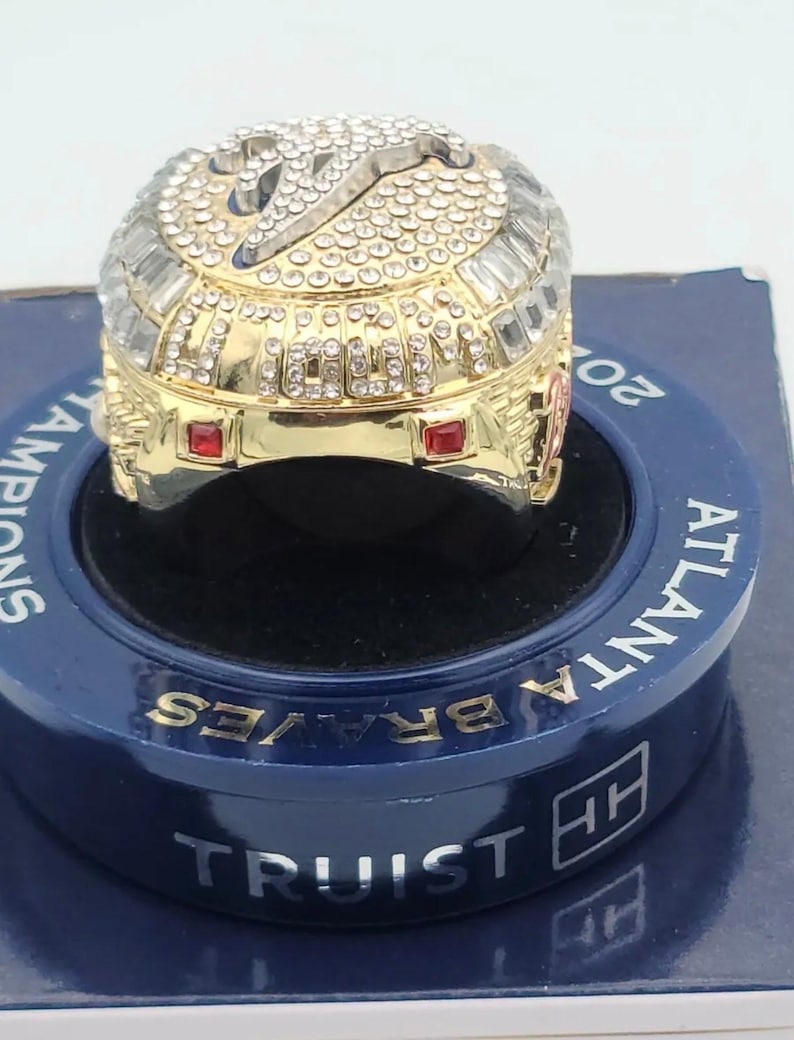 Atlanta Braves World Series Replica Ring SGA - Etsy