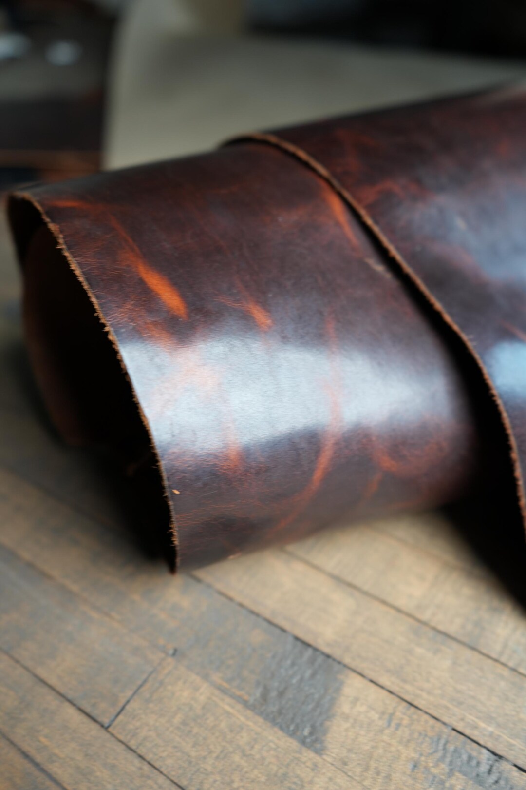 Full Grain Bison Leather Hides USA Made Leather Supplies for Belts ...
