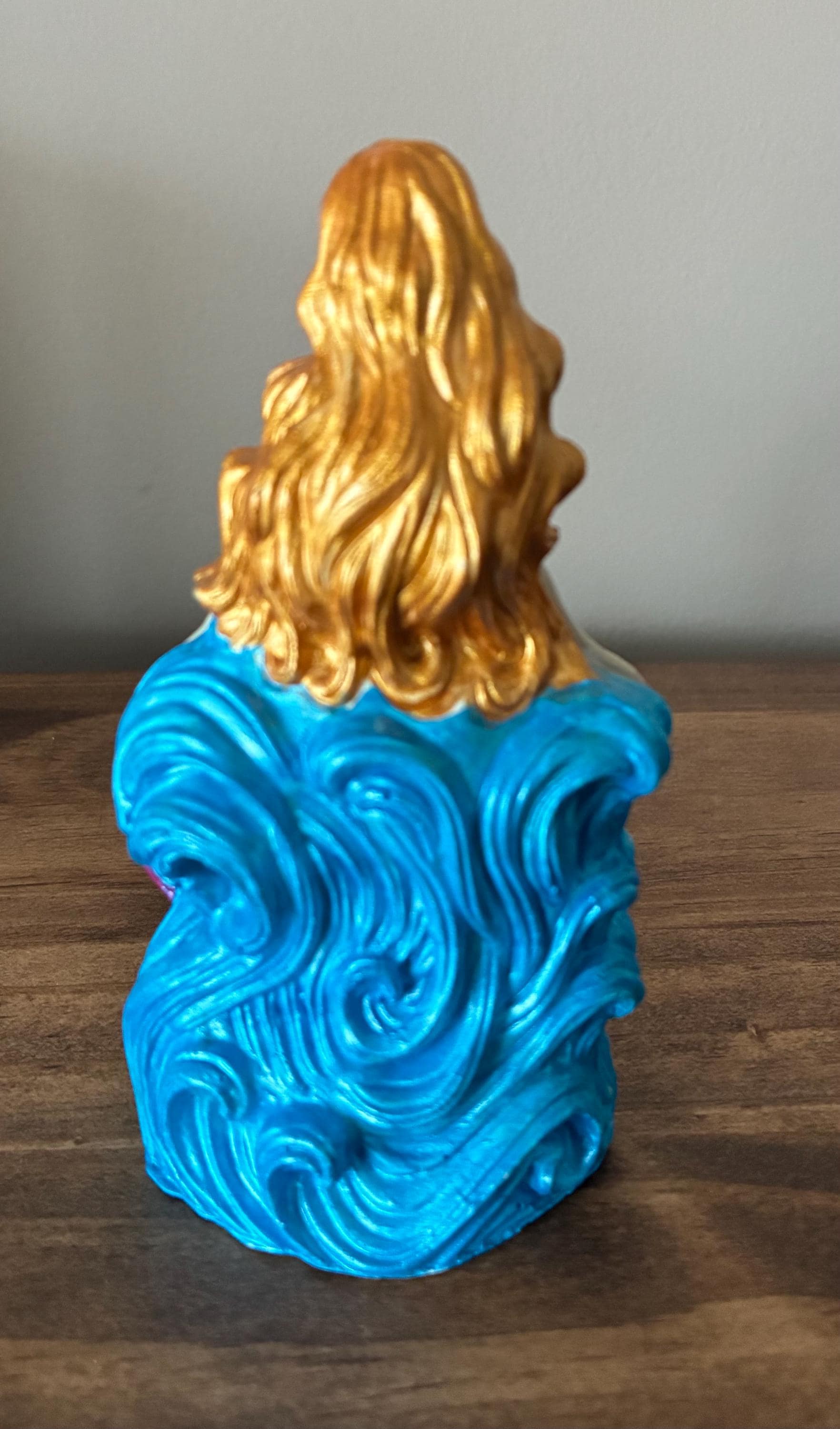 Resinart Resincrete Mermaid Figurine Statue - Etsy