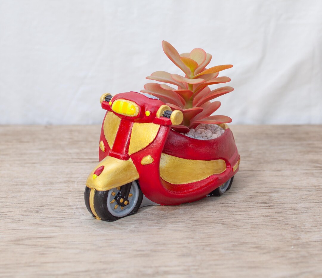 Iron Avenger Inspired Scooter Bike Planter - Etsy