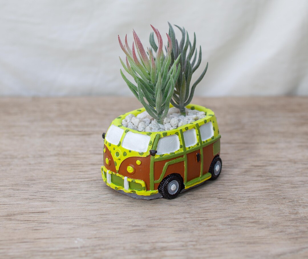 Sea Sponge Inspired VW Van Planter - Etsy