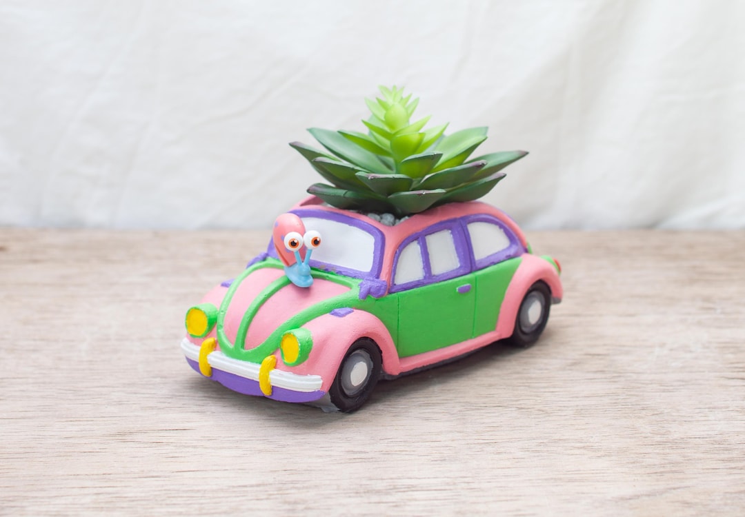 Star Fish Inspired VW Bug Planter - Etsy