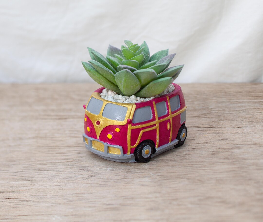 Iron Avenger Inspired VW Van Planter - Etsy