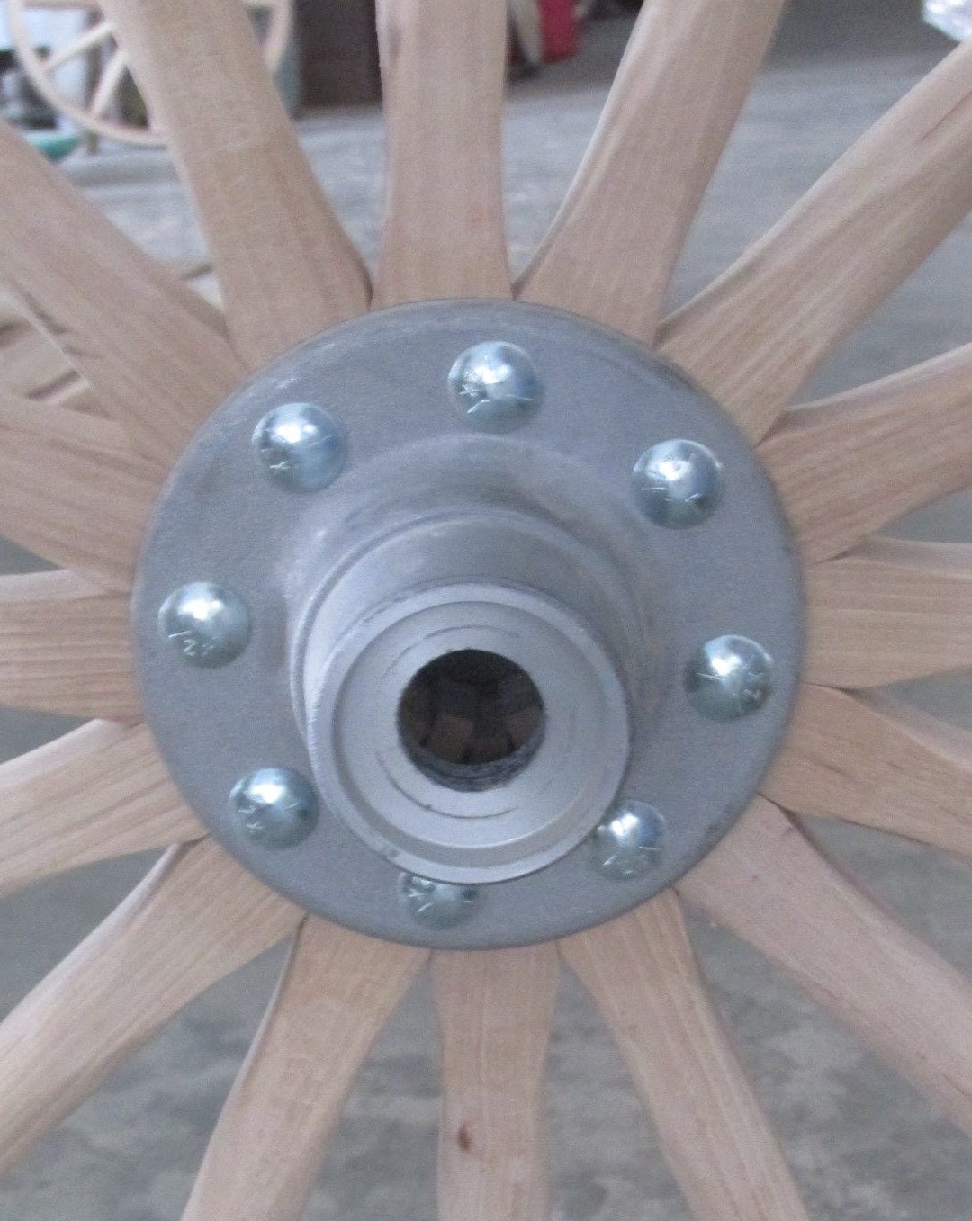 Amish-made Aluminum Flange Hub Wheel - Etsy