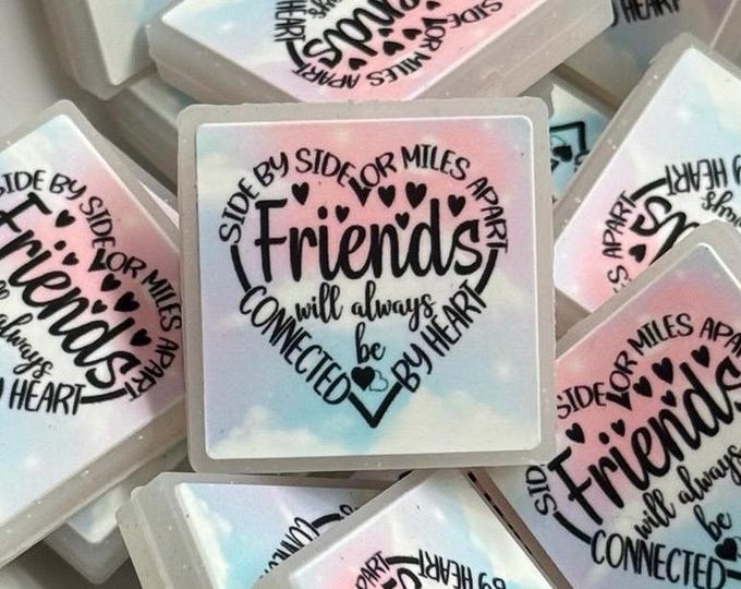 Friends Printed Focal Bead - Etsy