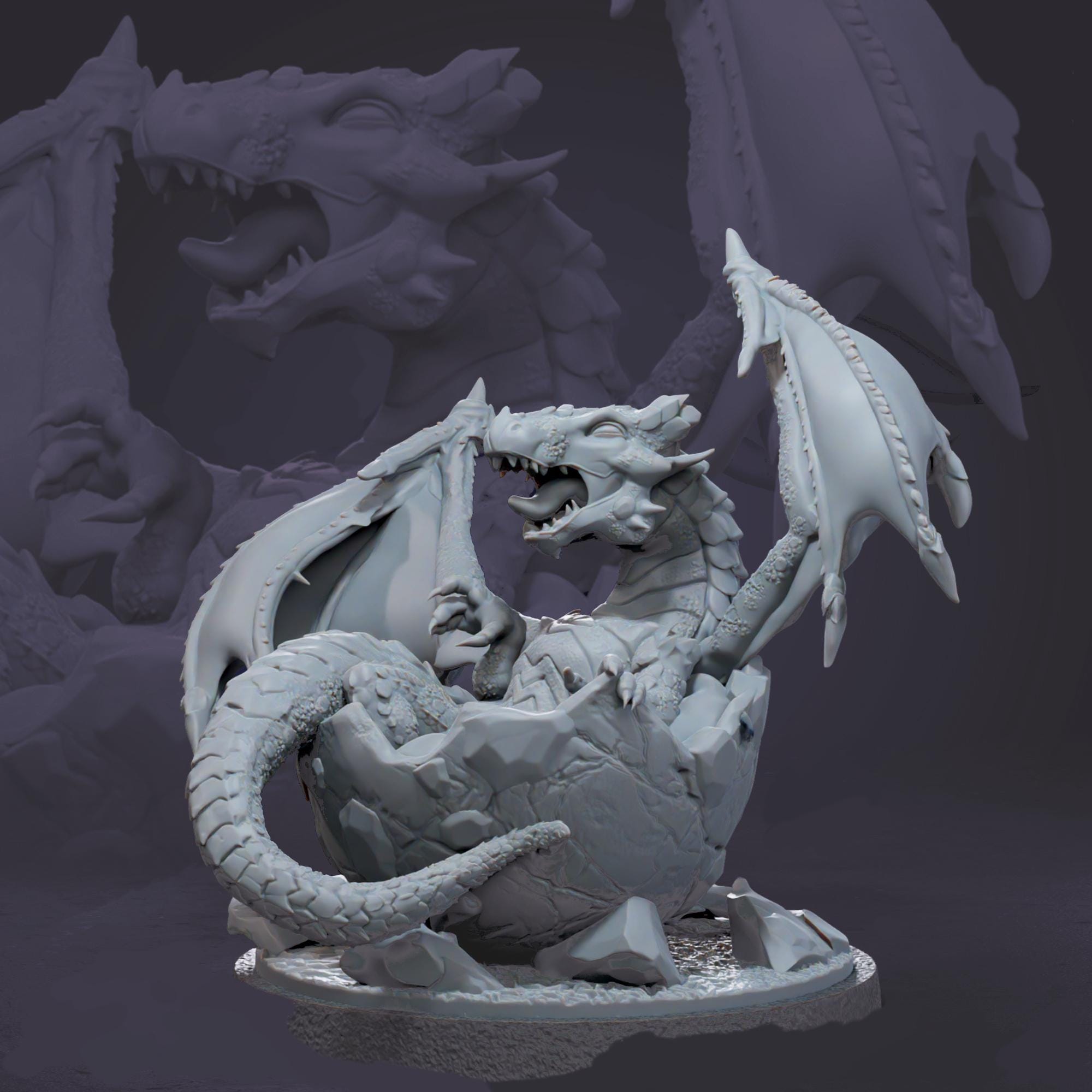 Kobold Keep STL Bundle: D&D Dragon and Kobold Miniatures (digital ...
