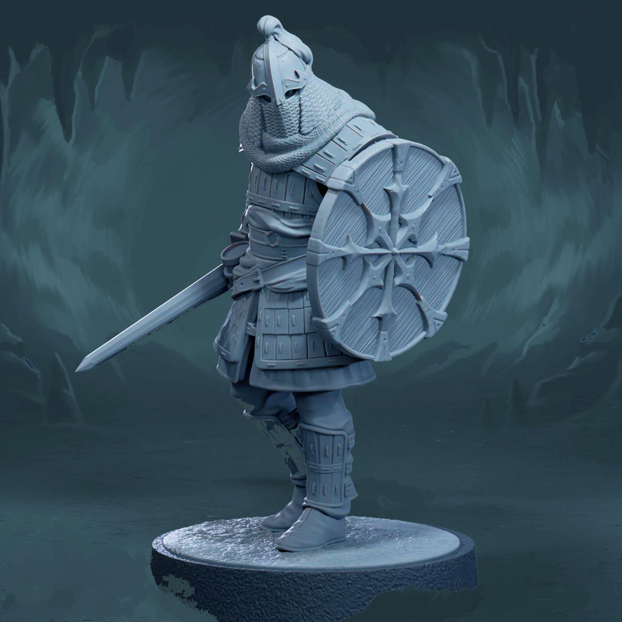 Nomadic Northerners STL Bundle: D&D Viking Barbarian Miniatures ...