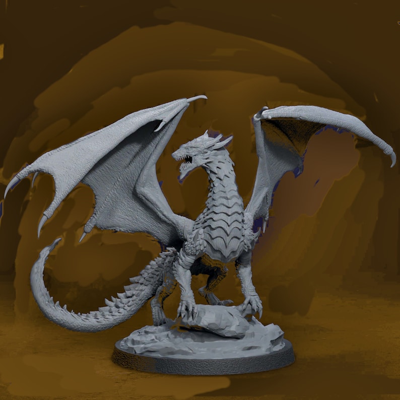 Dragon Empire STL Bundle Mammoth-sized Bundle D&D Dragon Wyvern Army ...