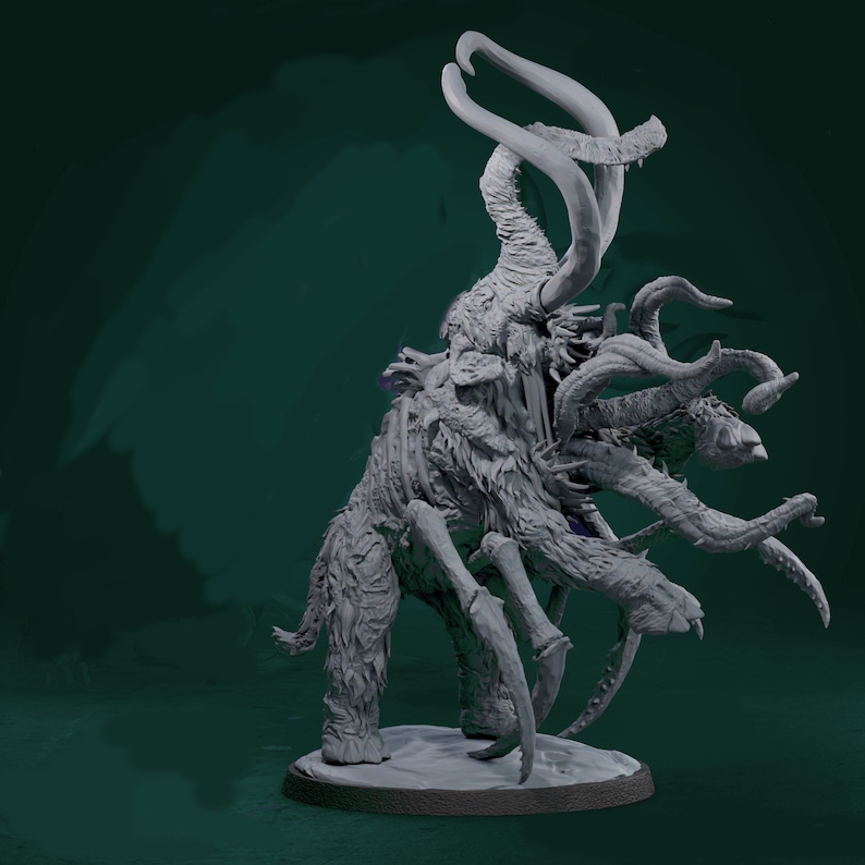 Animal Abominations STL Bundle: D&D Mutant Beast Miniatures (digital ...