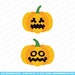 Pumpkin Carving Clipart, Scary Pumpkin Face, Jack O Lantern Face ...