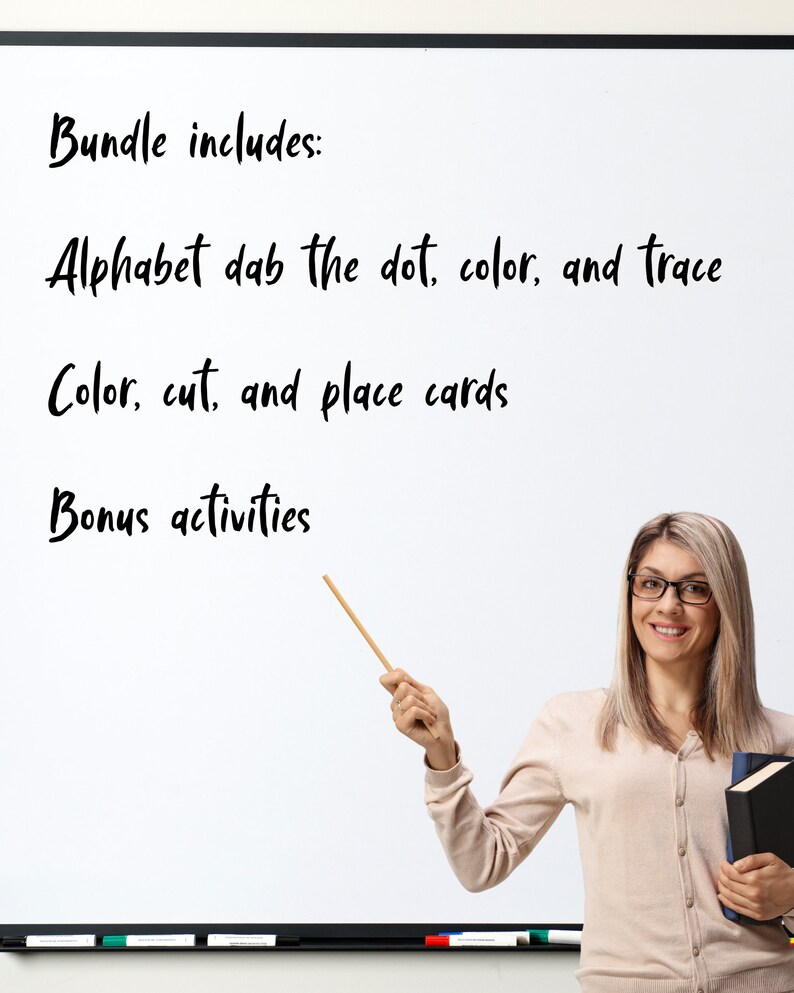 Alphabet Worksheet Printable Bundle. Bundle for Preschool ...