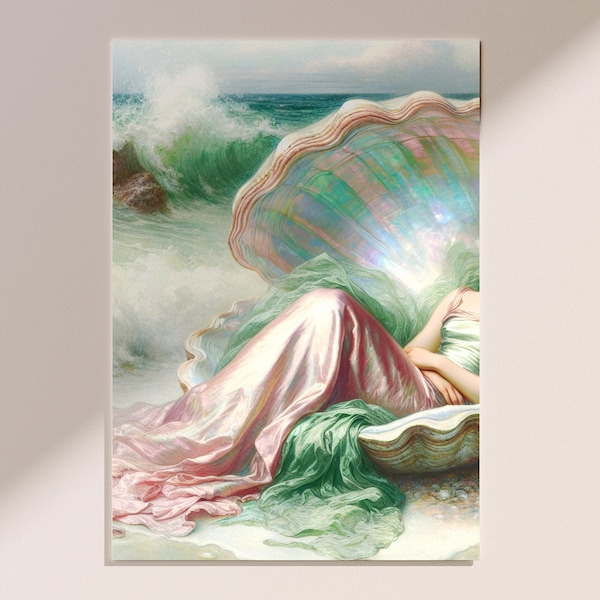 Dreamlike Coquette Mermaid Picture, Mermaidcore Girly Aesthetic ...