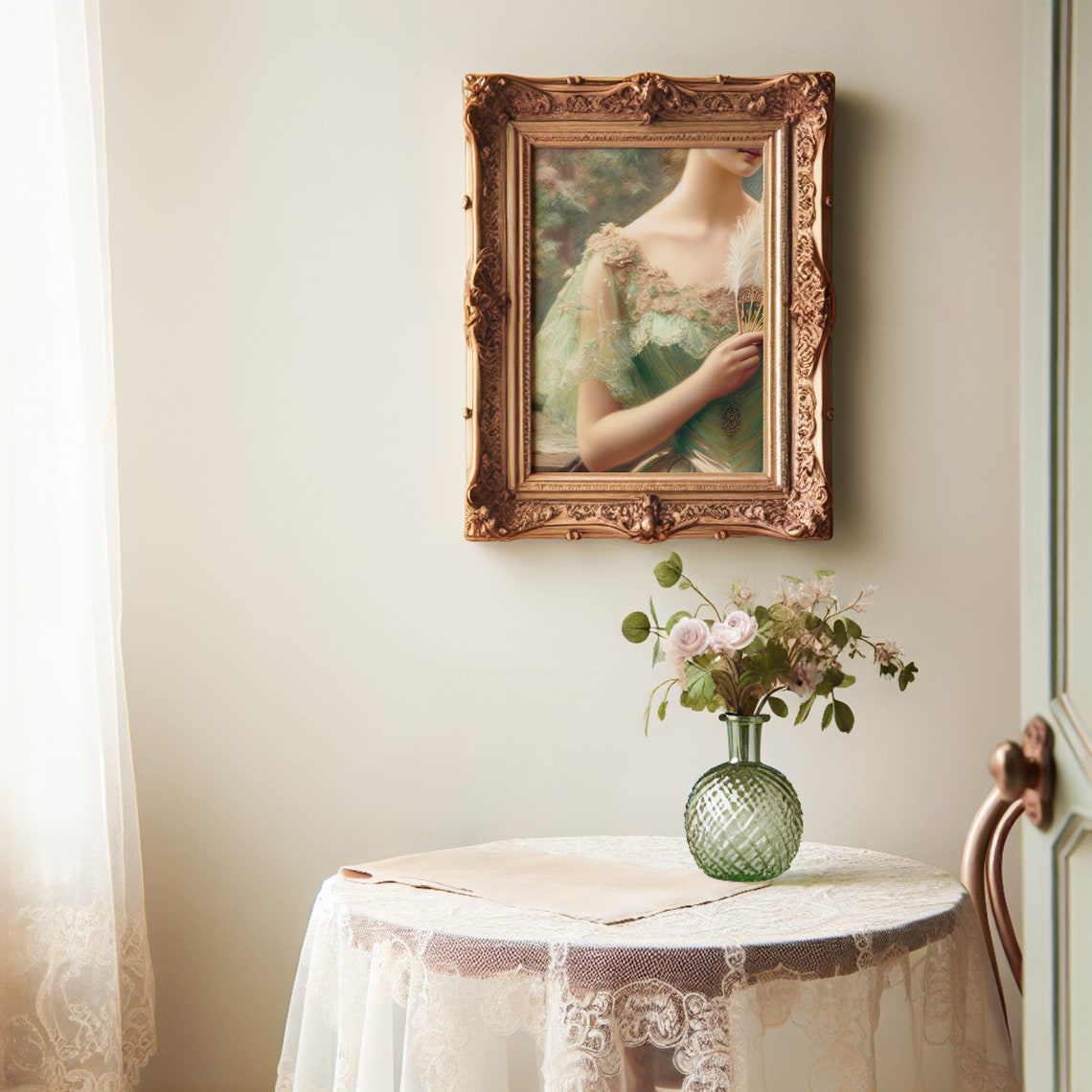 Figurative Romanticism Artwork, Dreamy Academic Classicism Painting ...