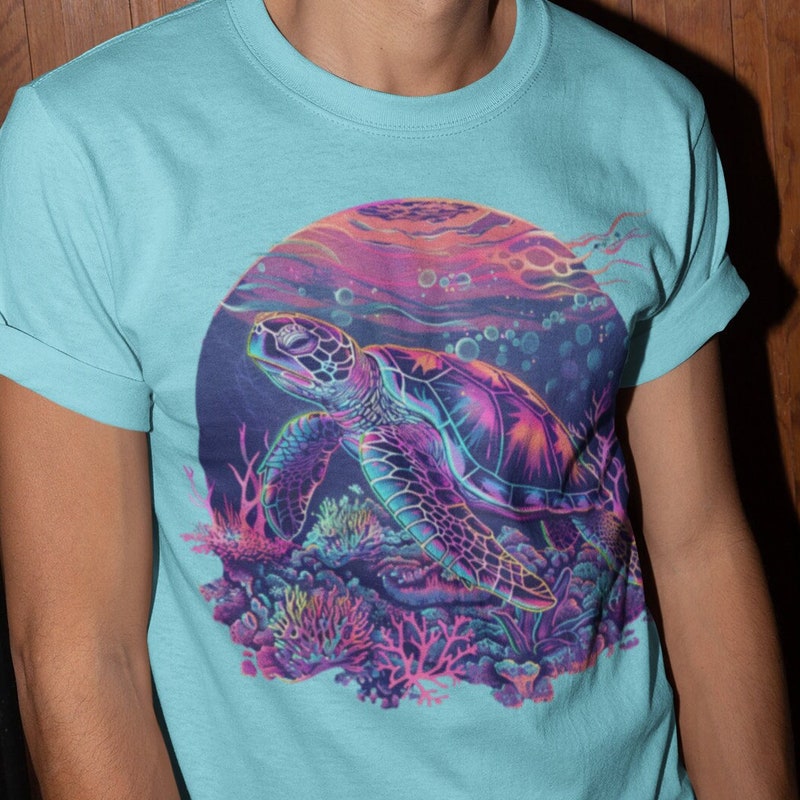 Synthwave Shirt Animal - Etsy UK