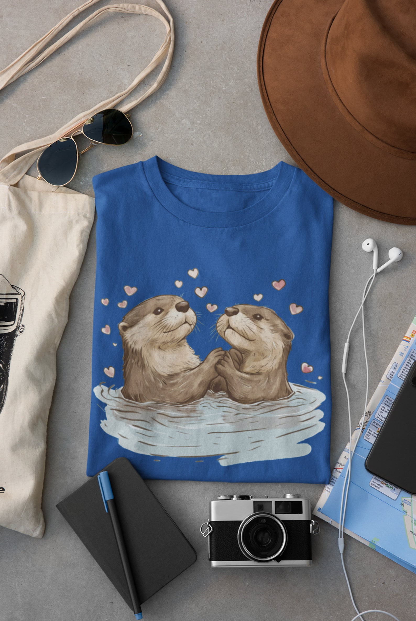 Cute Otter Shirt Otter Half Shirt Adorable Otter Shirt Gift for Her ...
