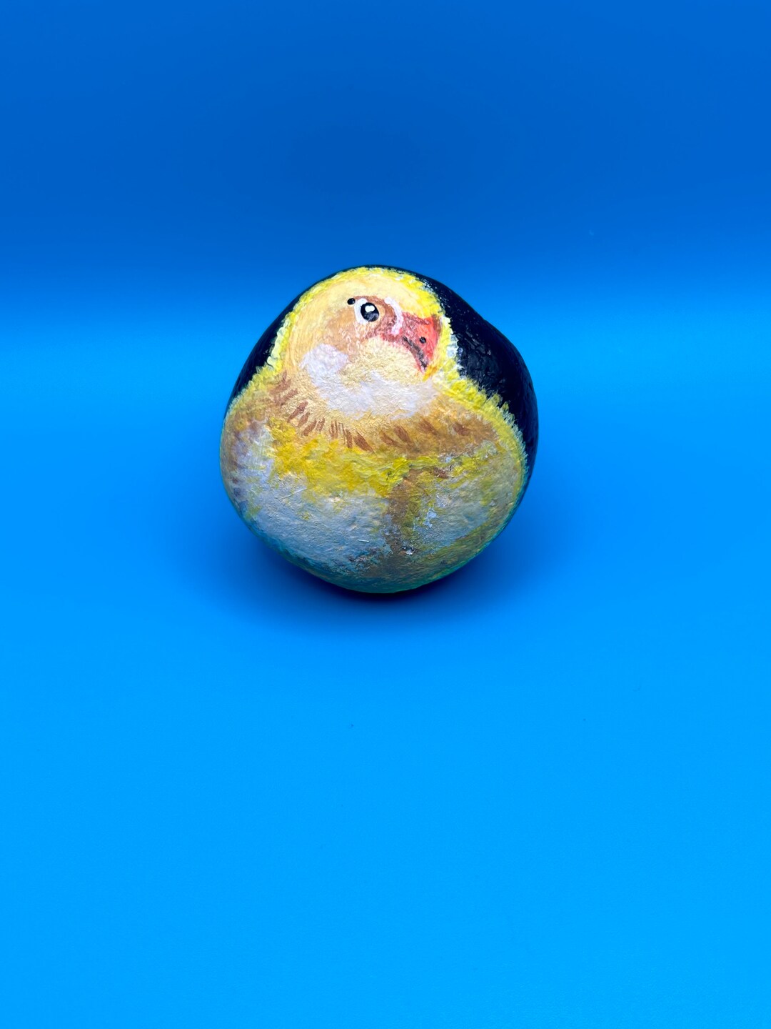 Baby Chick Rock Art: Hand-painted Adorable Baby Chick - Etsy