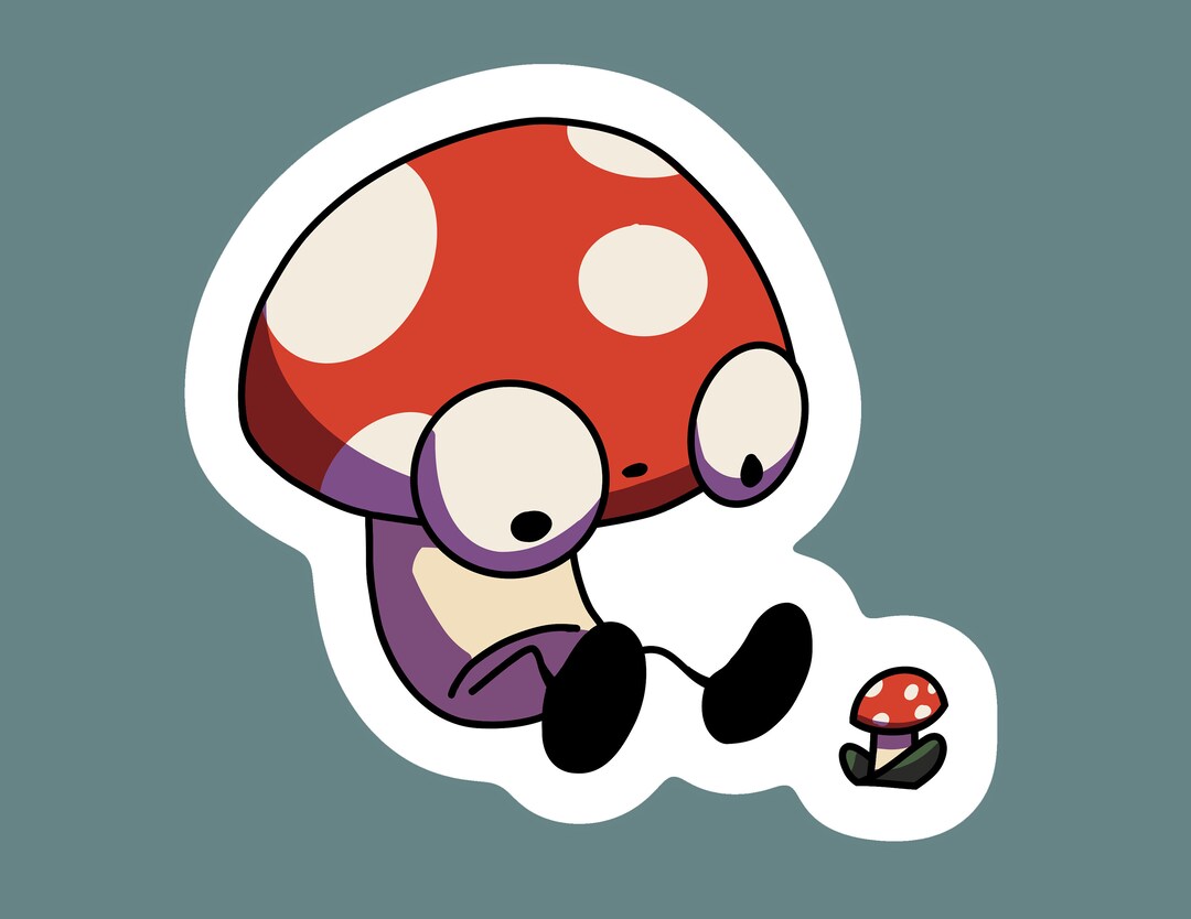 Sitting Mushroom Man- Mushroom Man, Mush Man, Mushroom With Legs, Baby ...