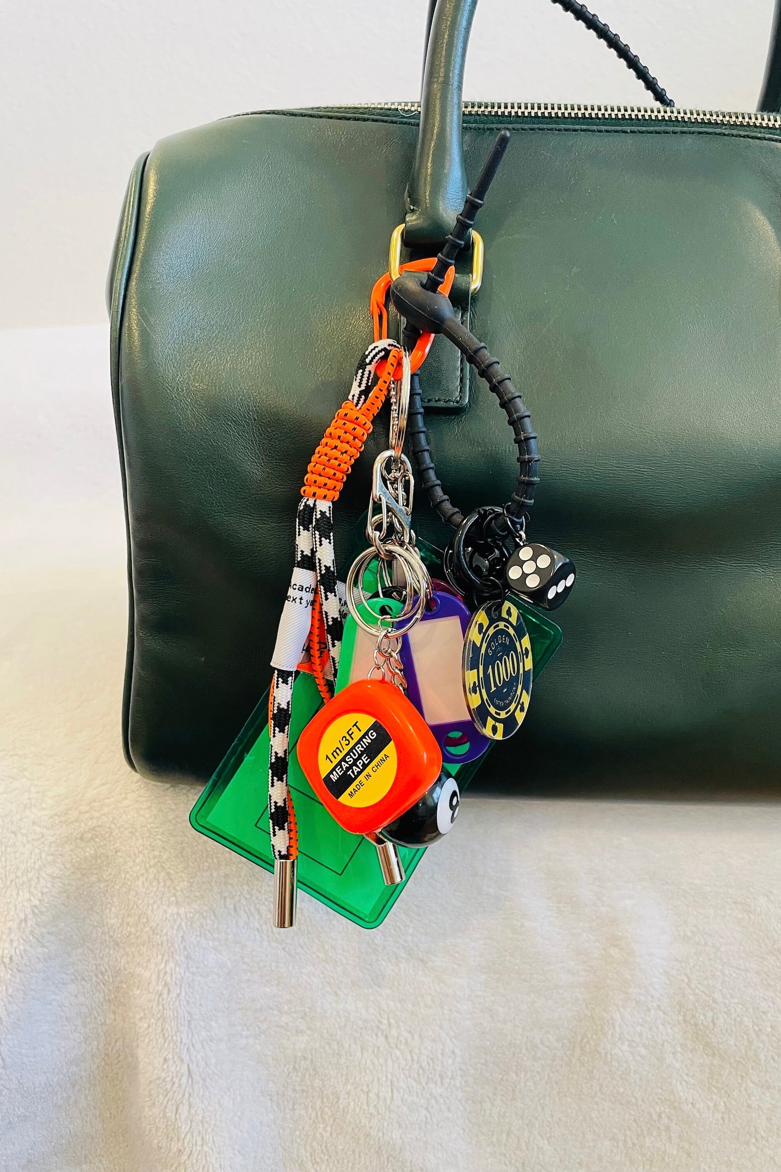 Maximalism Stylish Bag Charm - Etsy