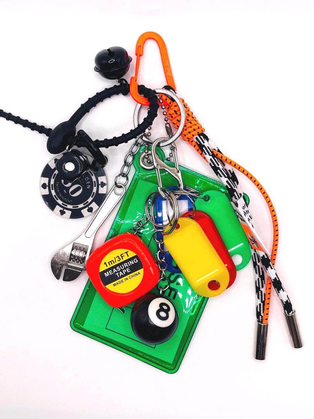 Maximalism Stylish Bag Charm - Etsy