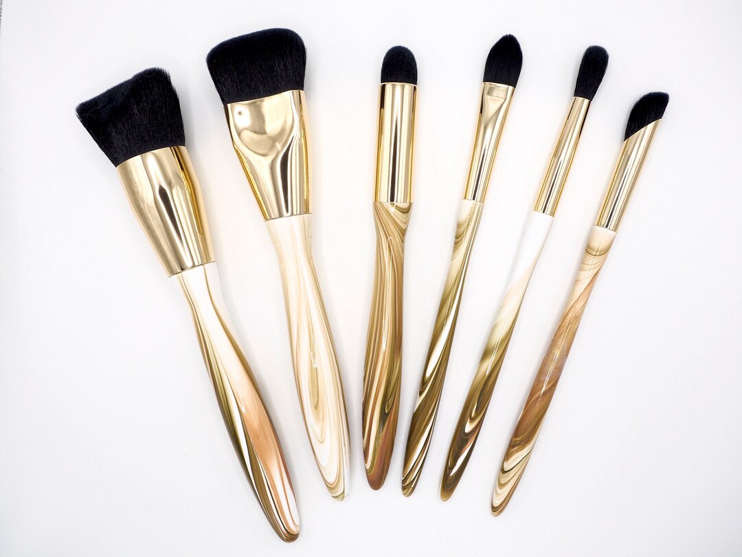 Makeup Kit 6PCS Brush Set Daily Beauty Essentials Complete Look Set ...