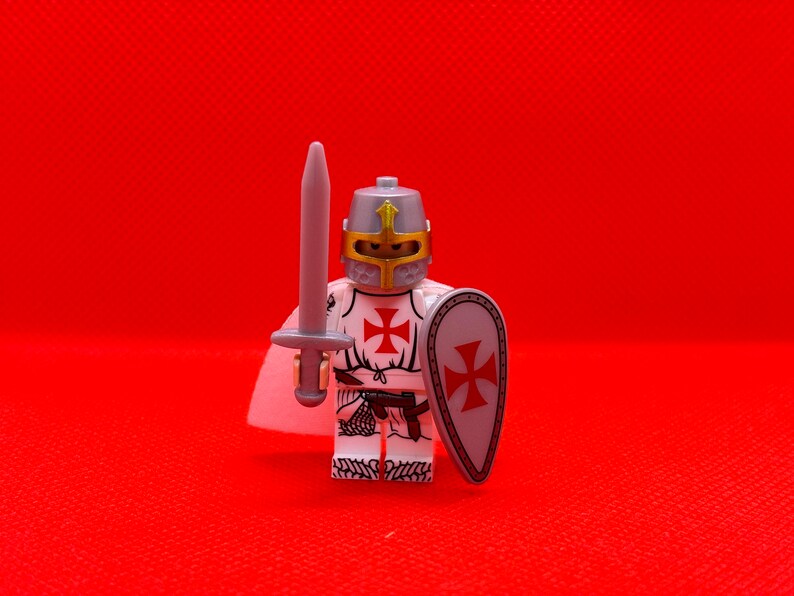 Medieval Knights Templar Castle Minifigure - Etsy