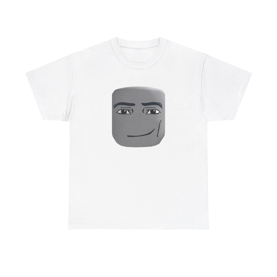 Roblox Man Face Unisex Heavy Cotton Tee - Etsy