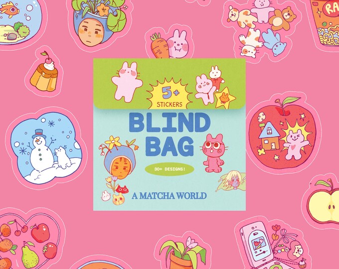 Blind Sticker Pack - Etsy