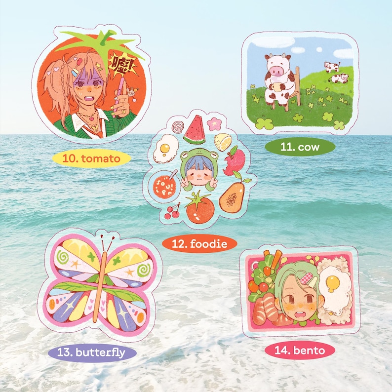 Blind Sticker Pack - Etsy