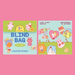 Blind Sticker Pack - Etsy