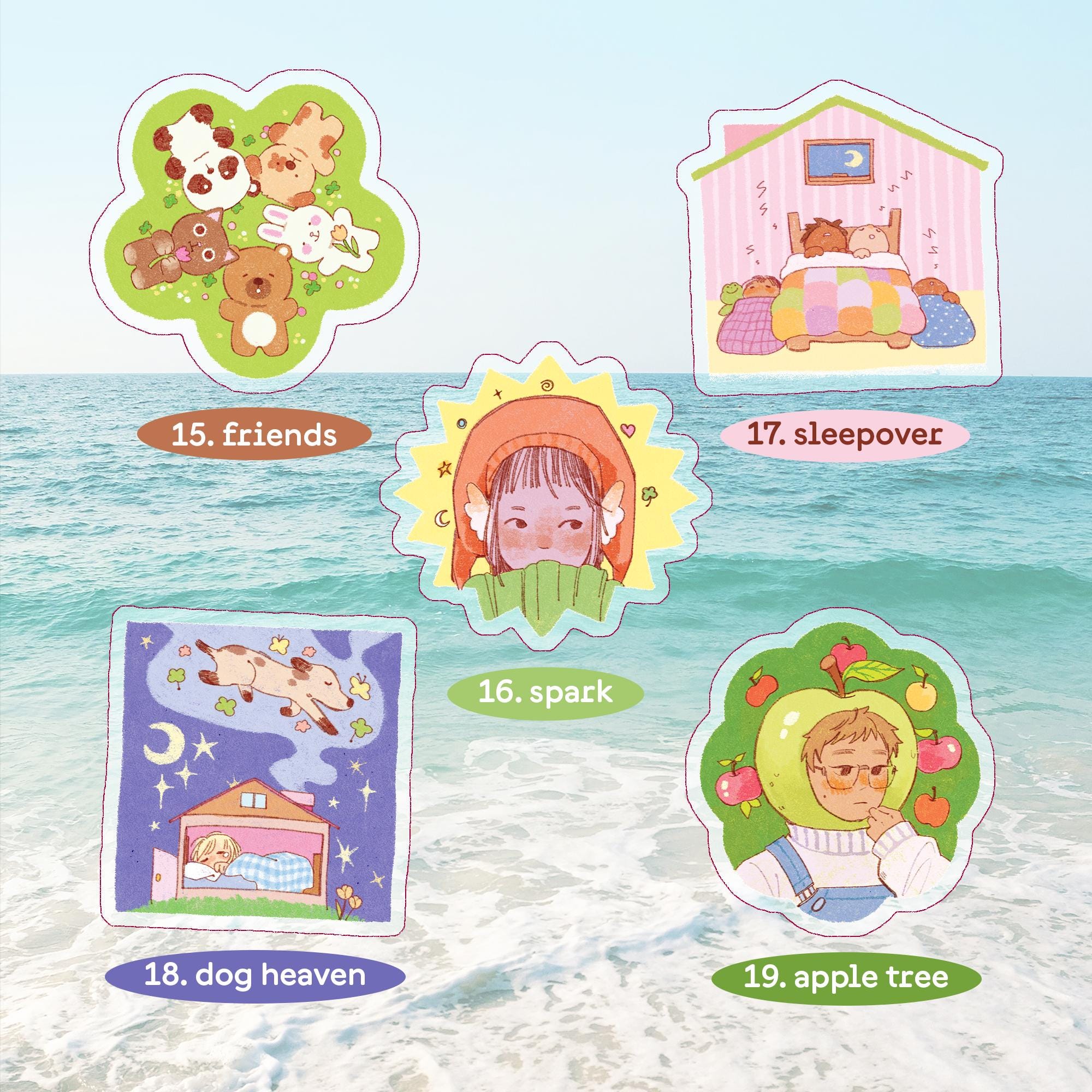 Blind Sticker Pack - Etsy
