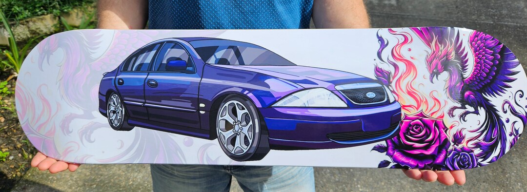 Ford AU Falcon Skateboard Deck - Etsy