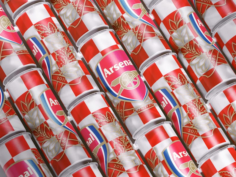 Arsenal UK Football Soccer Emblem Collage Digital File for Sublimation ...