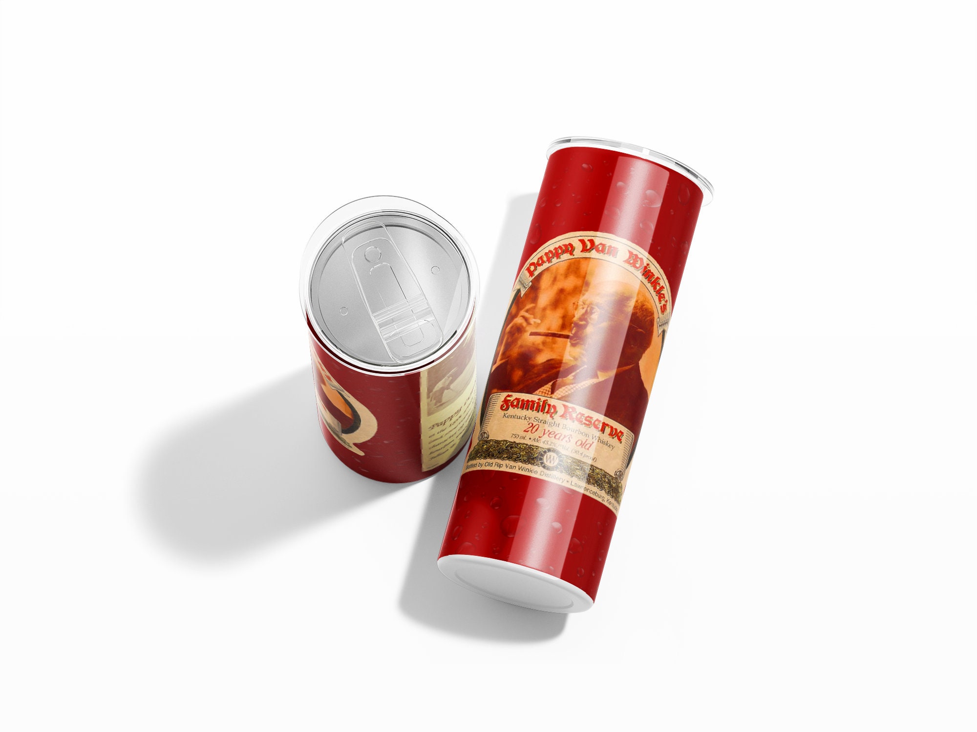 Vintage Pappy Van Winkle 20 Year Old Bourbon Whiskey Digital File for ...