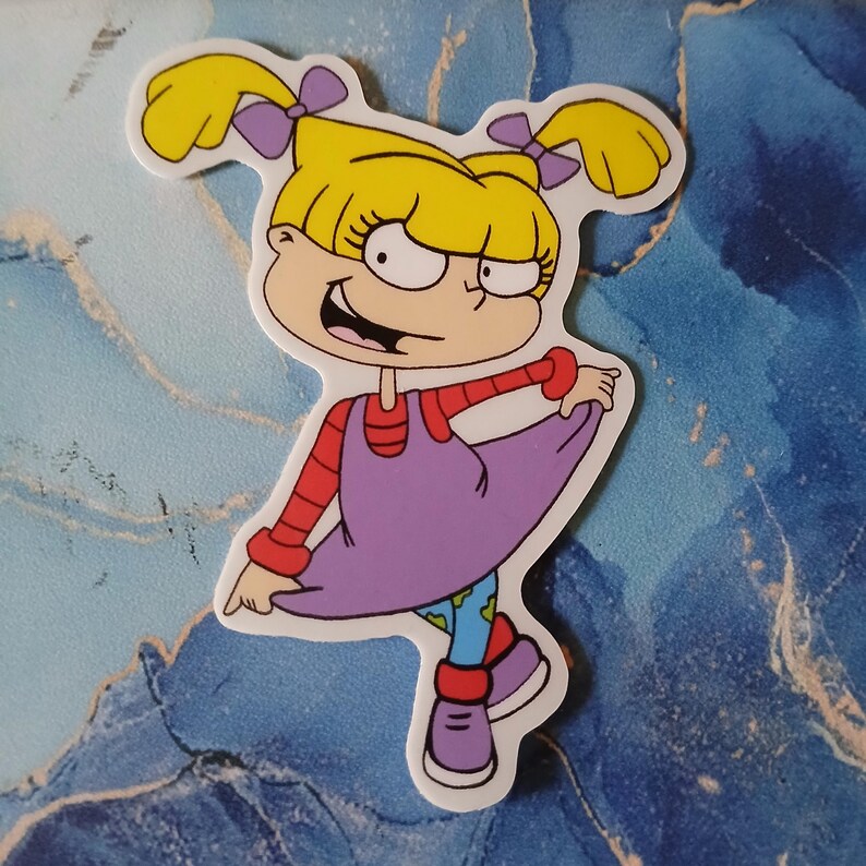 Rugrats Angelica Pickles Sticker - Etsy