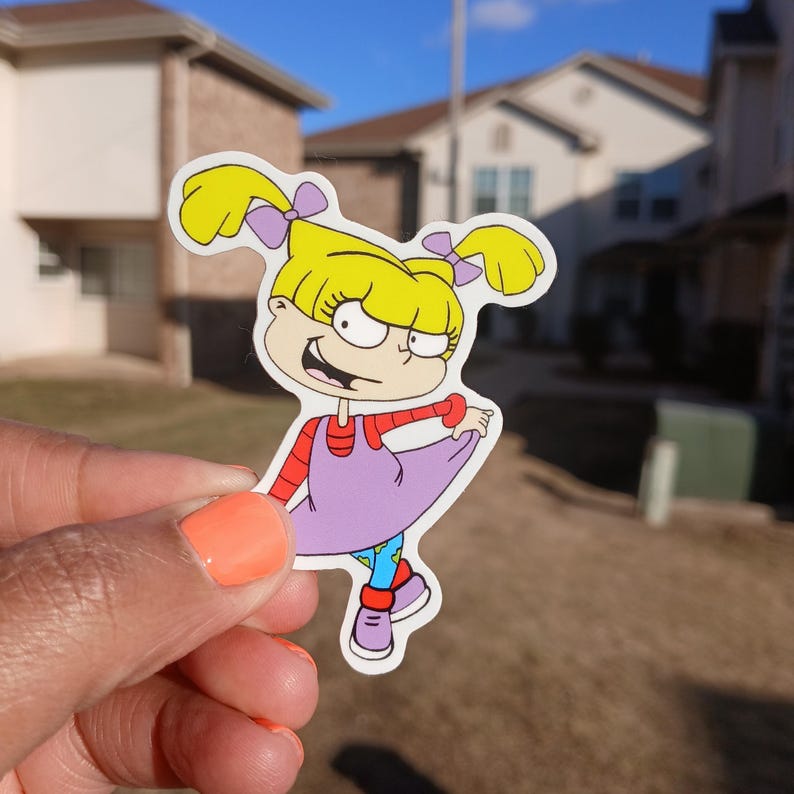 Rugrats Angelica Pickles Sticker - Etsy
