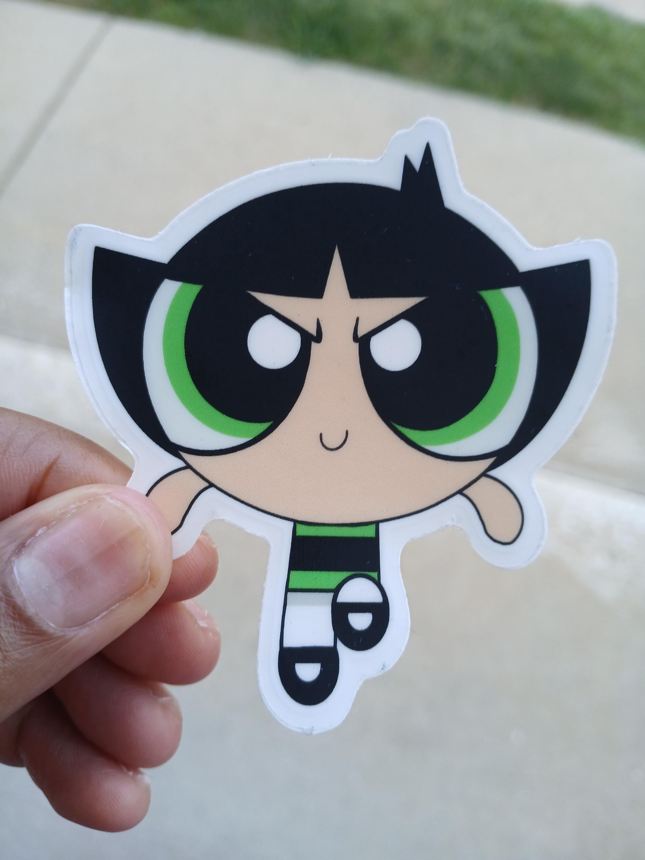 Buttercup (powerpuff Girls) Sticker - Etsy