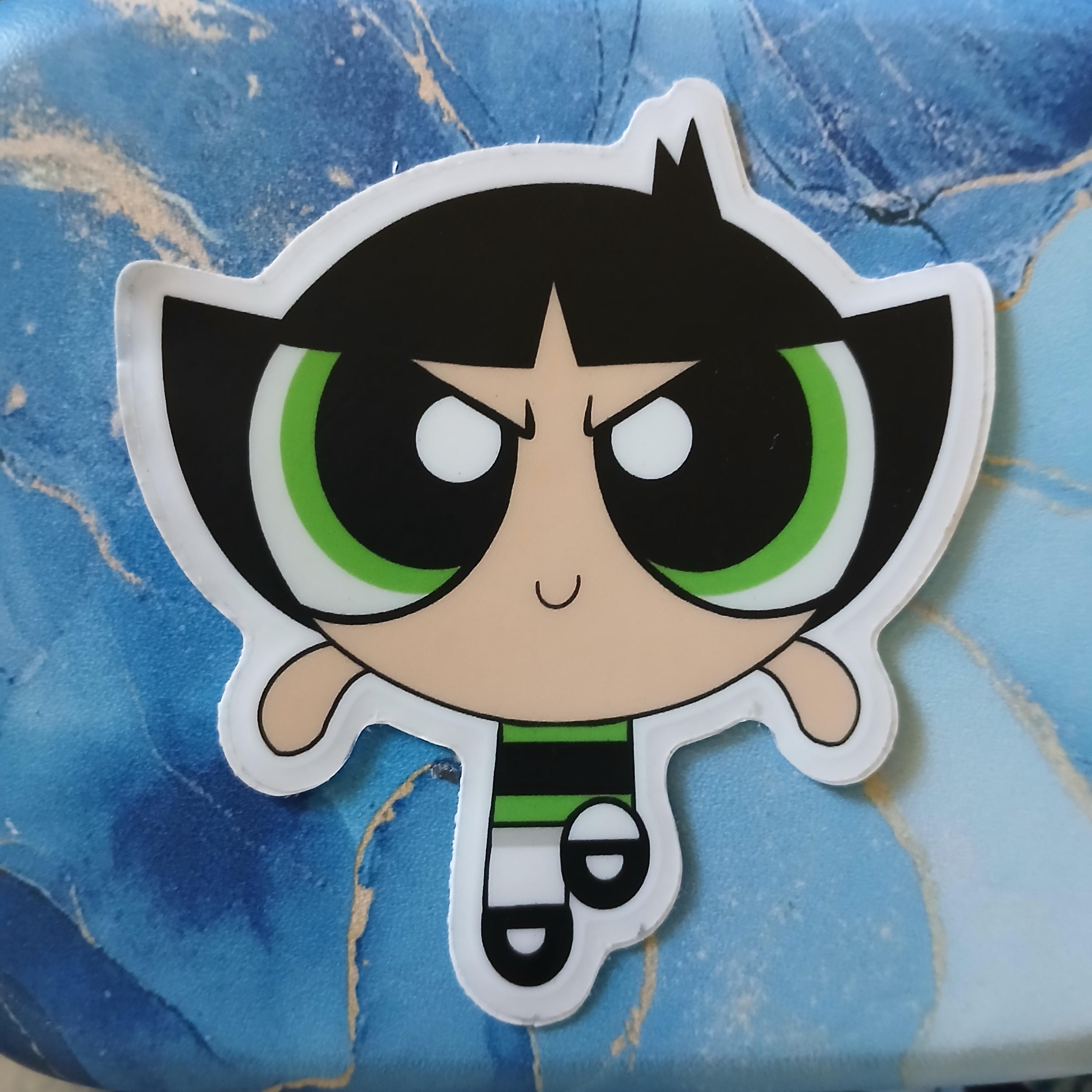 Buttercup (powerpuff Girls) Sticker - Etsy