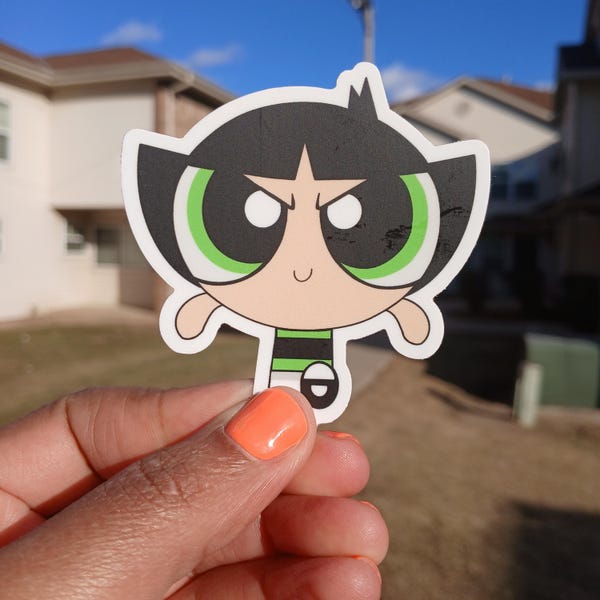 Powerpuff Girls Stickers - Etsy