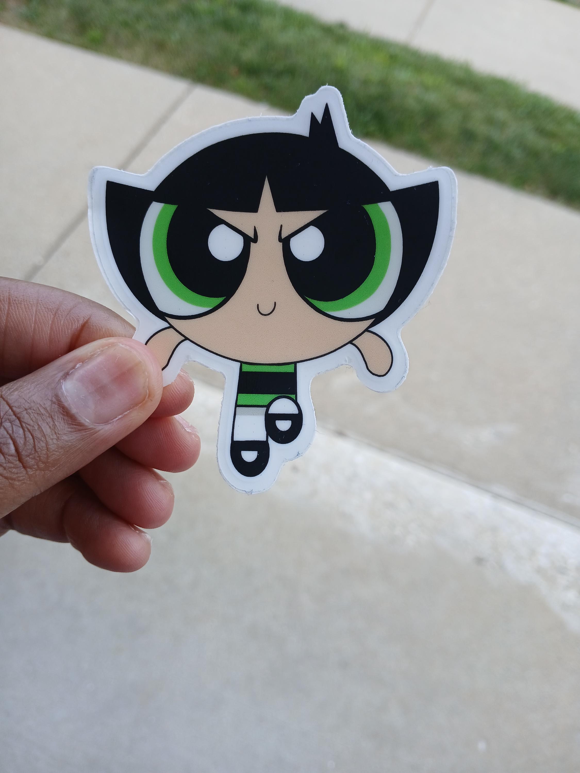 Buttercup (powerpuff Girls) Sticker - Etsy